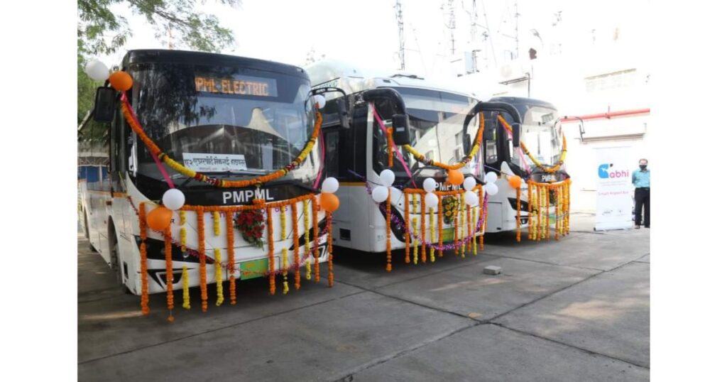 PMPML begins bio CNG buses from city to Pune Airport - PUNE PULSE