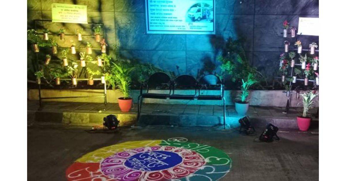 Garbage dumping areas turned into vertical gardens - PUNE PULSE