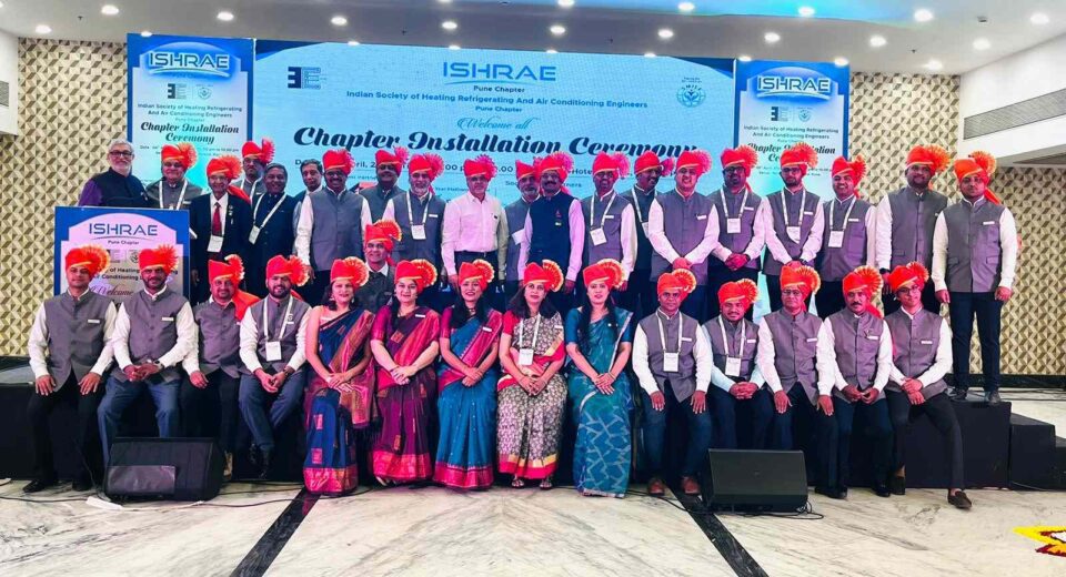 Pune News : Nandkishor Kotkar takes oath as President of ISHRAE Pune ...