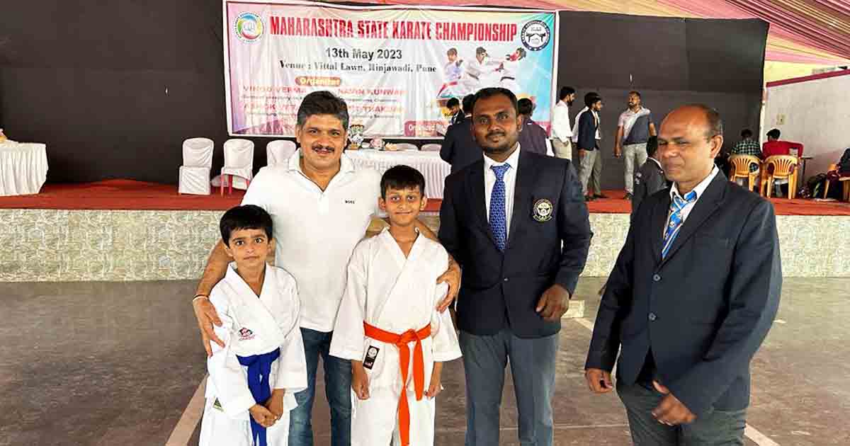 Pune : Wakad residents win silver and bronze medal at state level ...