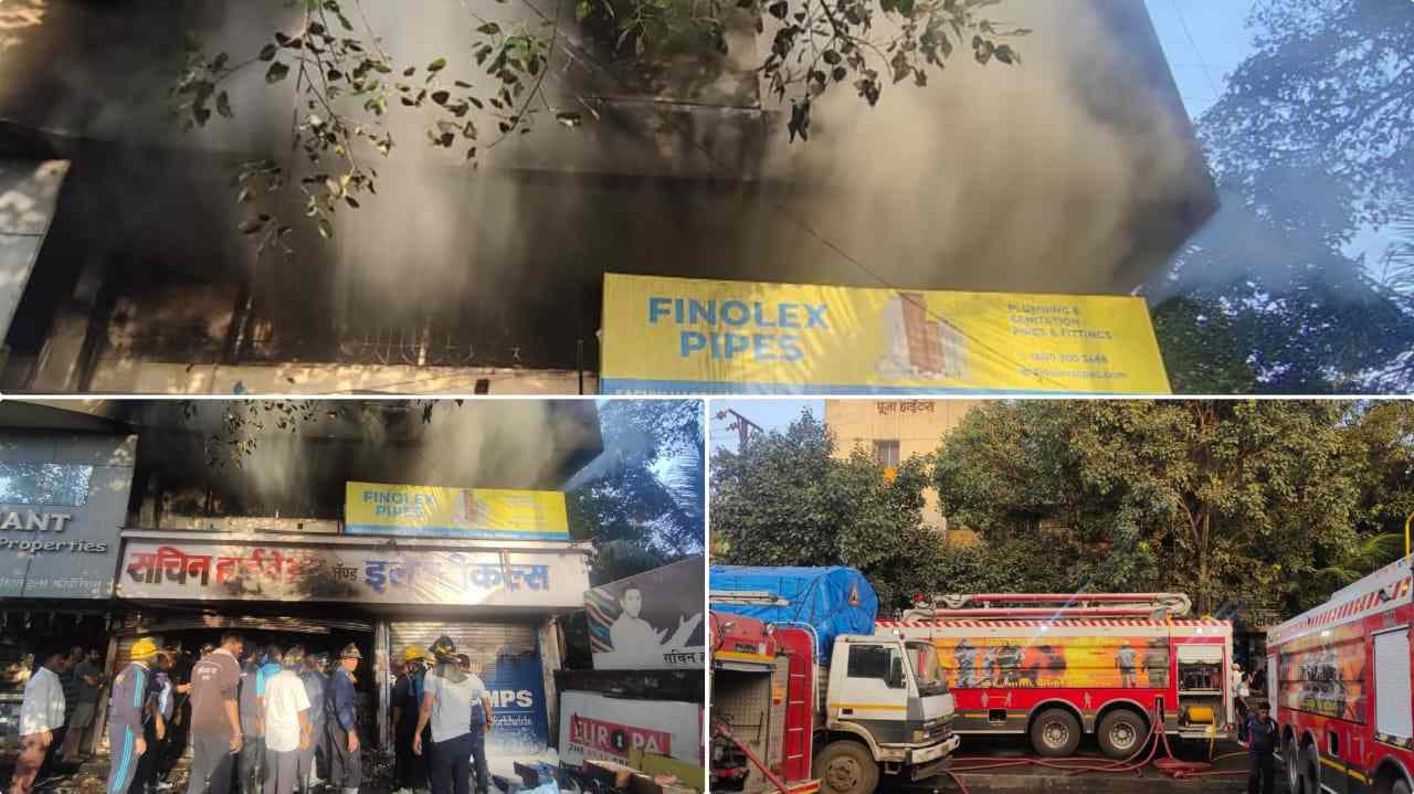 Pune : Tragic Fire Breaks Out in Electrical Shop In Chikhali, Claiming ...