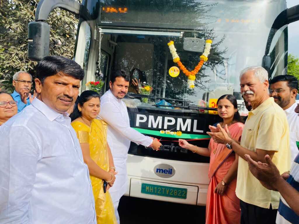 Good News : PMPML bus service begins on Sus-Mahalunge Road and Work For ...