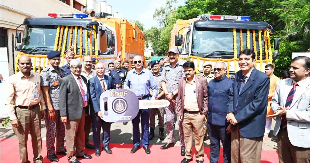 NDRF adds four Hazmat vehicles to its fleet - PUNE PULSE