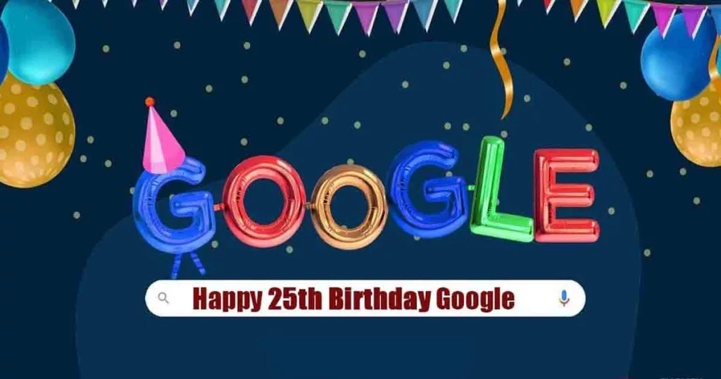 Google Celebrates 25th Anniversary With Innovative Doodle PUNE PULSE
