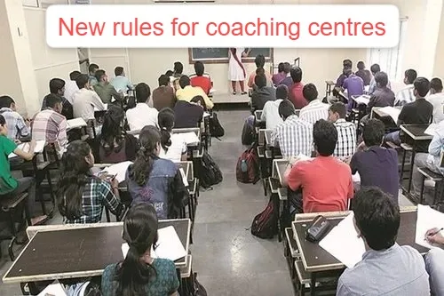 Coaching centers cannot enrol students below 16 years . Centre issues ...