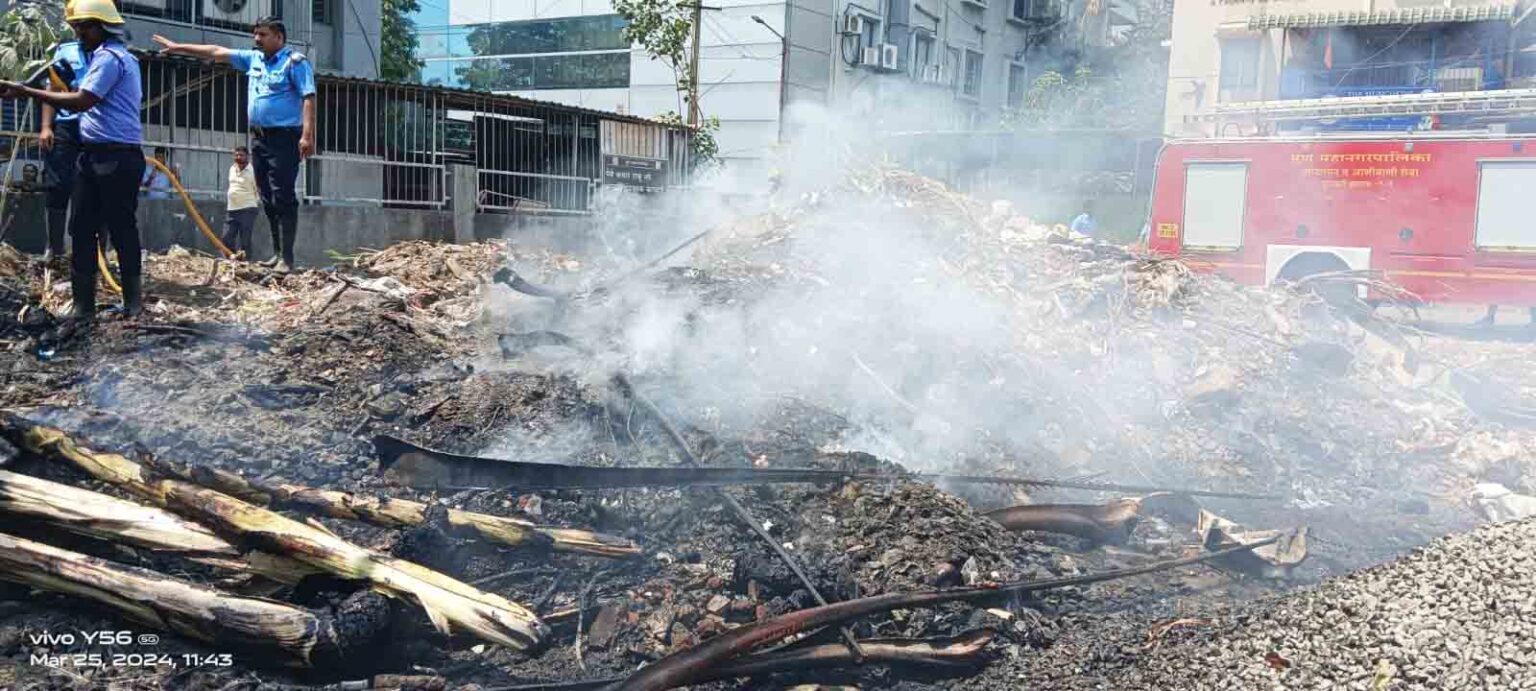 Pune Fire News : Massive Fire Breaks Out in Kothrud’s Bhusari Colony ...