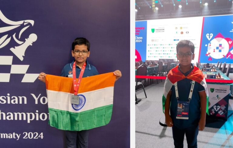 Pune: Advik Amit Agarwal wins silver medal at 26th Asian Youth Chess ...
