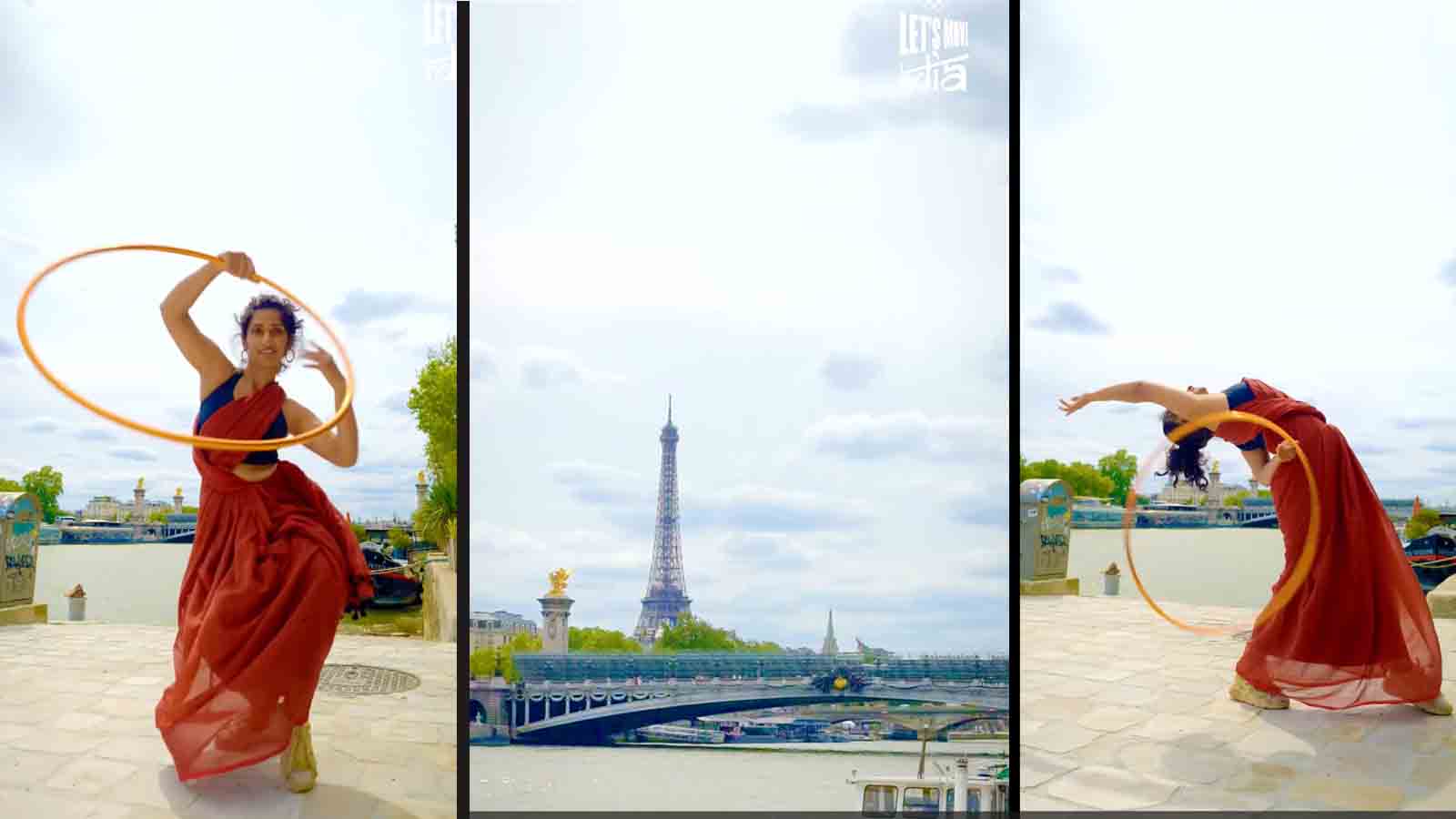Indian Flow Artist Dazzles in Paris Ahead of the 2024 Olympics - PUNE PULSE