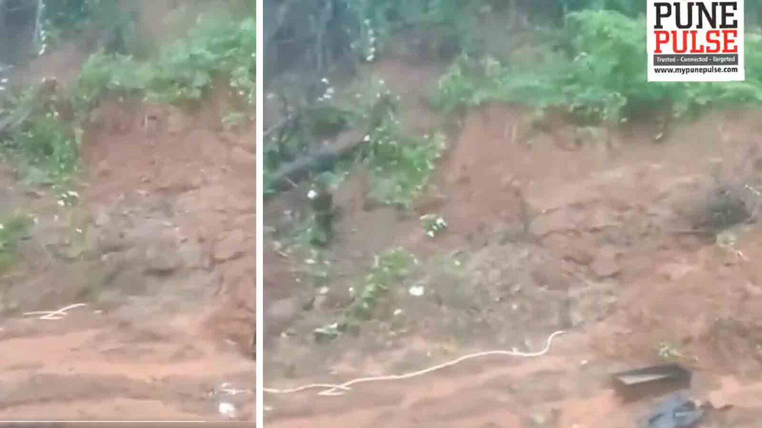 Landslide Strikes Maharashtra’s Ratnagiri: Shocking Footage from ...
