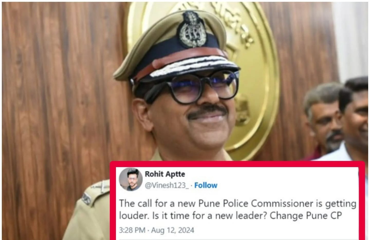 Public Outcry For Pune Police Commissioner: Social Media Campaign ...