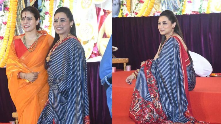 Durga Puja 2024: Kajol and Rani Mukerji Share Playful Moments as ...