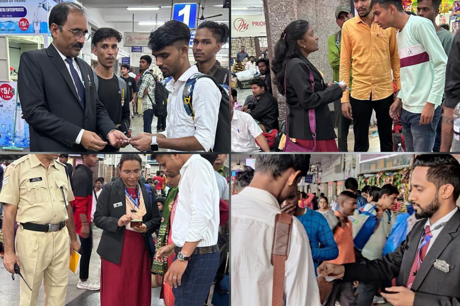 Central Railway Pune division’s massive fortress ticket checking drive ...