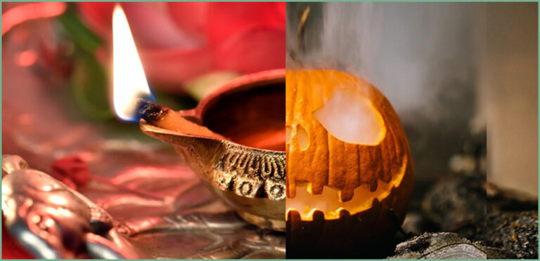 When Diwali and Halloween overlap: A day of two distinct celebrations ...