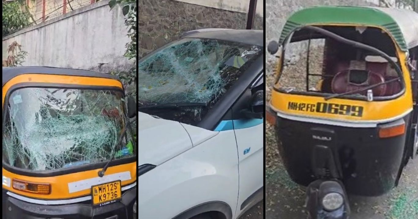 Pune: Four Armed Men Vandalize Seven Vehicles, Issue Threats In ...