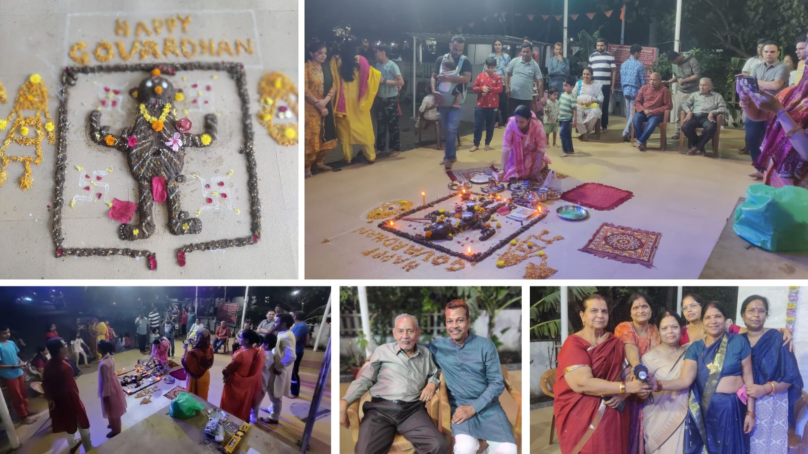 Pune: Residents Of IVY Estate In Wagholi Celebrate Goverdhan Pooja And ...