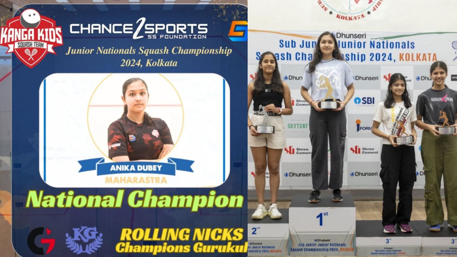 14-Year-Old Pune girl Anika Dubey Shines As Rising Squash Star - PUNE PULSE
