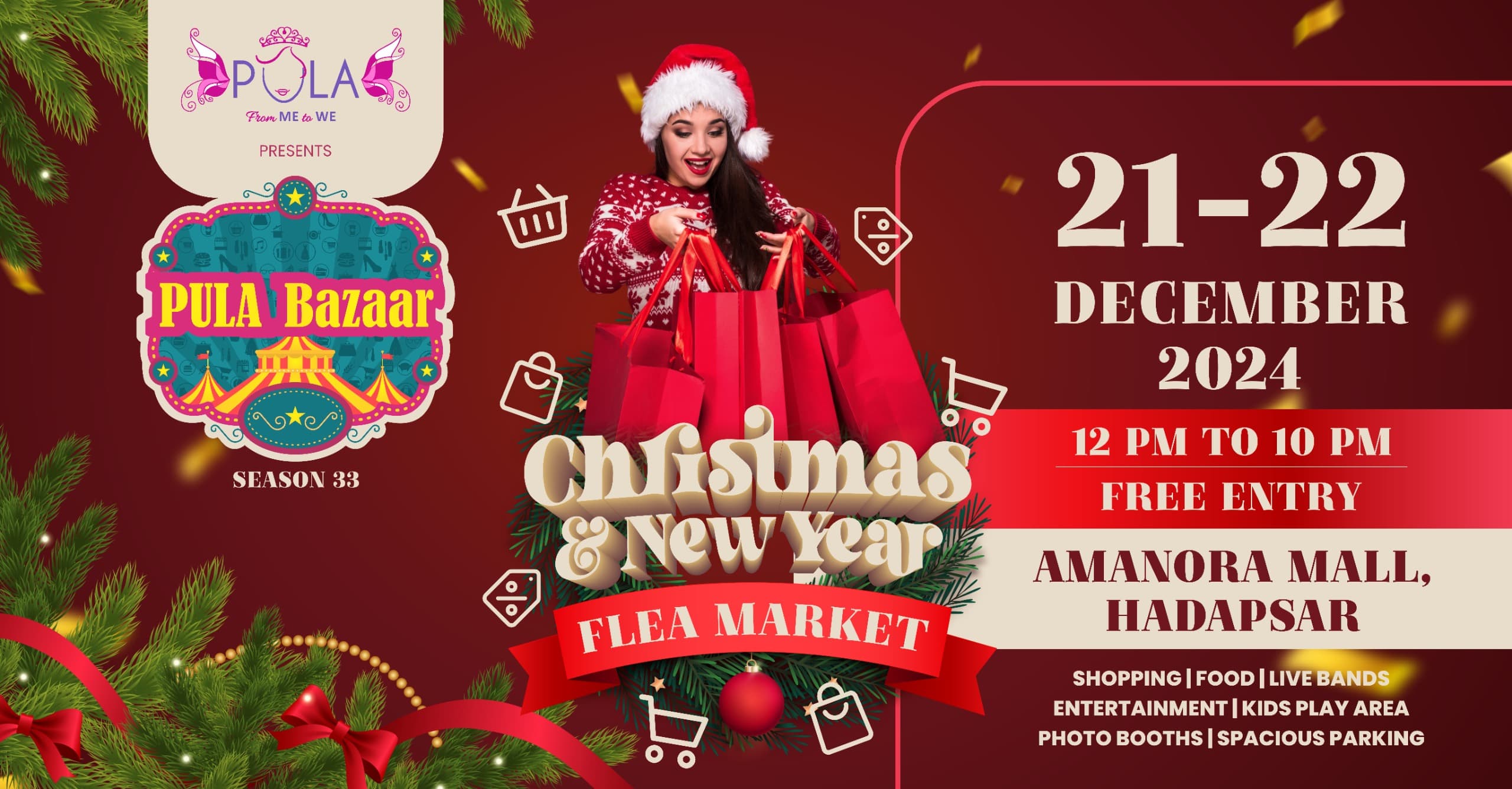 PULA Bazaar 2024: Pune’s Biggest Christmas & New Year Flea Market to be ...