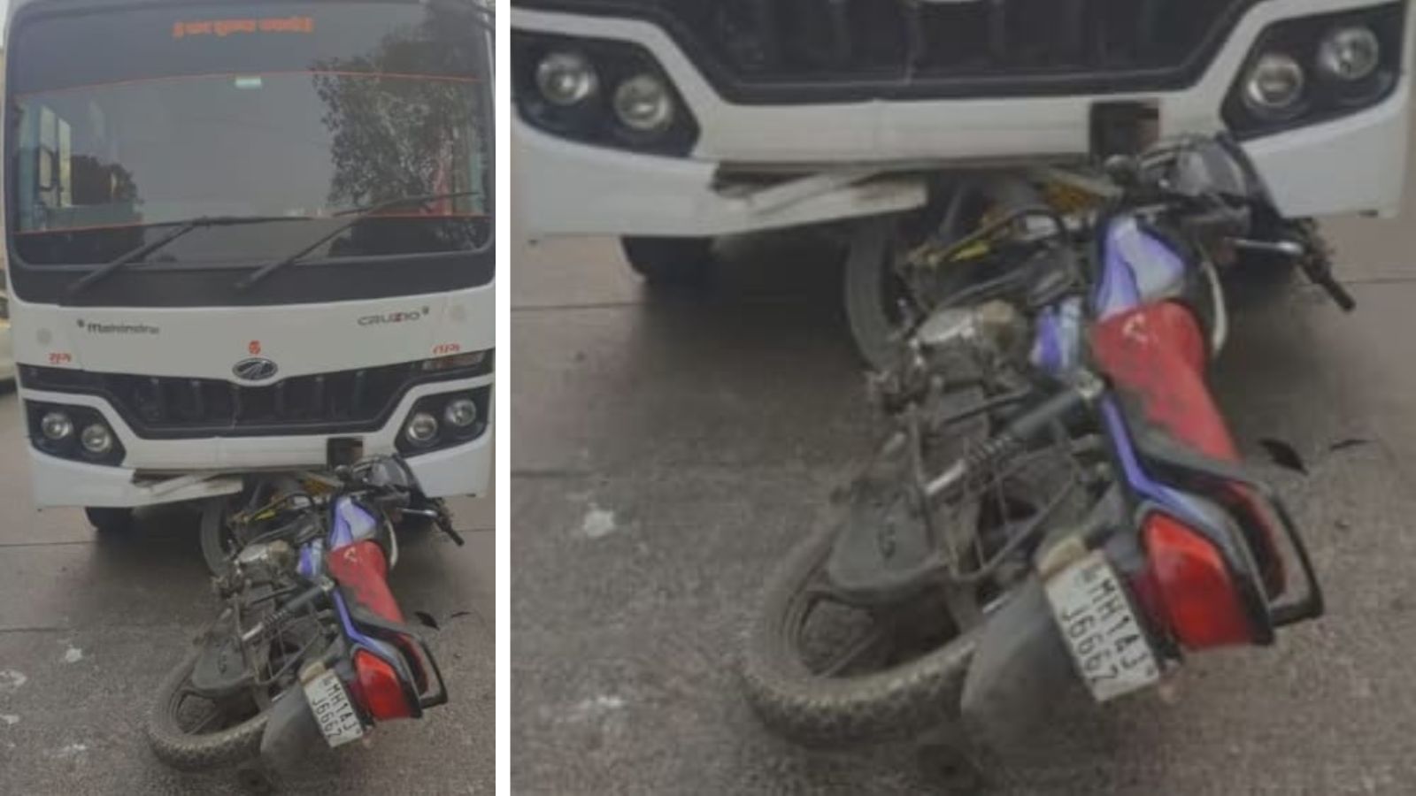 Tragic Accident in Yerwada: Delivery Boy Hit by Bus in No-Entry Zone ...