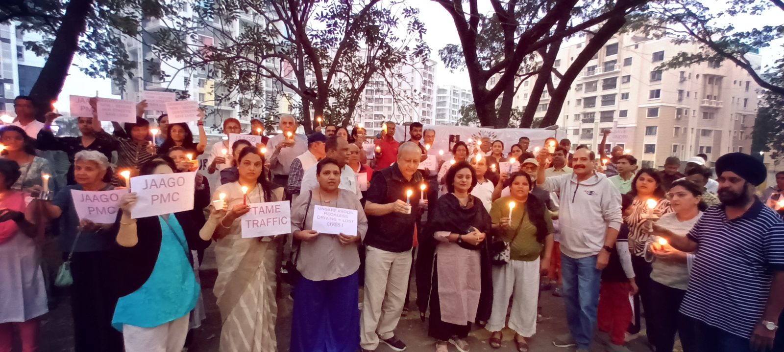 Pune: Over 200 Mohamadwadi Undri Residents Hold Candlelight Vigil To ...