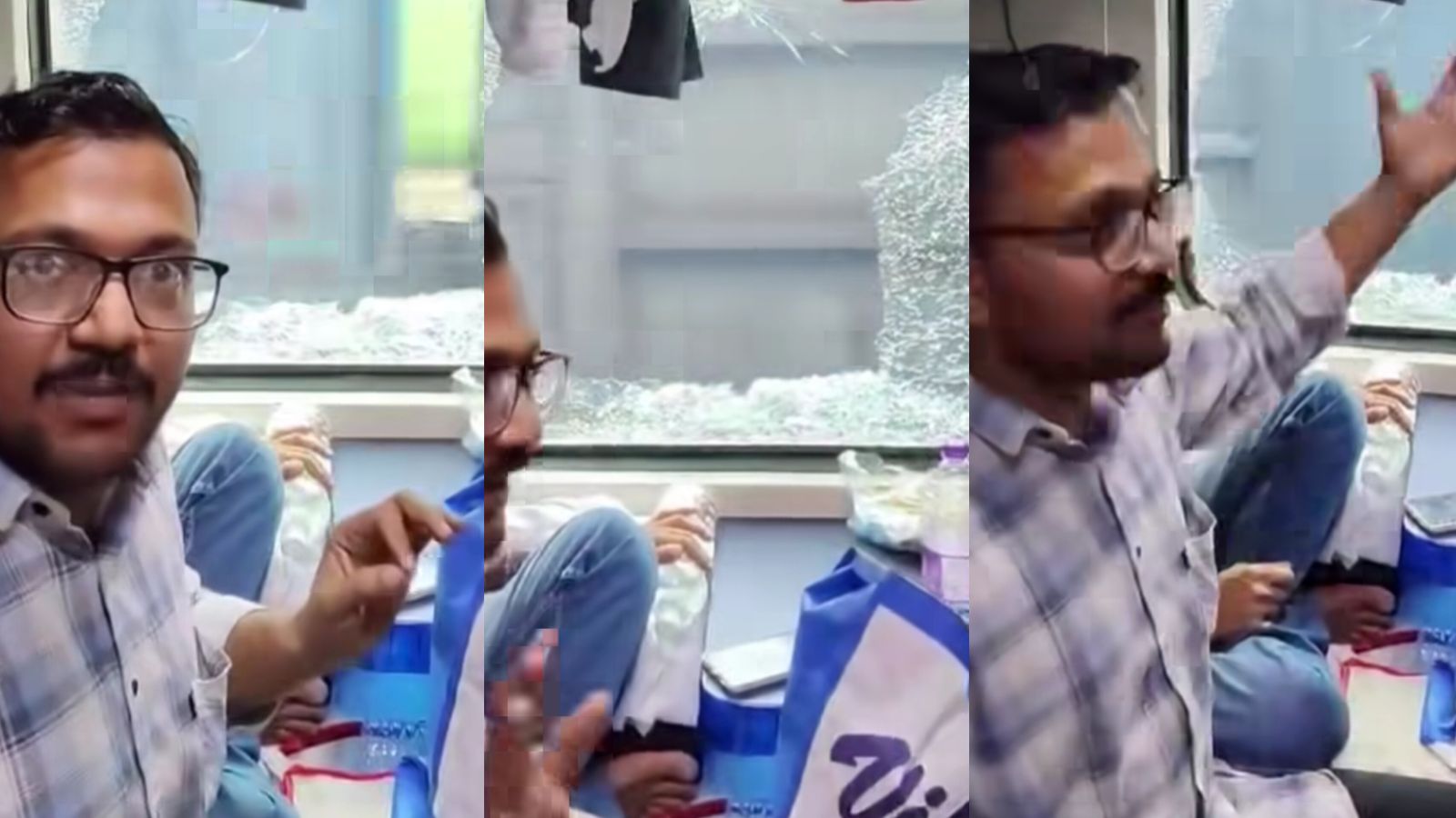 Tapti Ganga Express Hit by Stone Pelting Near Jalgaon, Passengers Urge ...