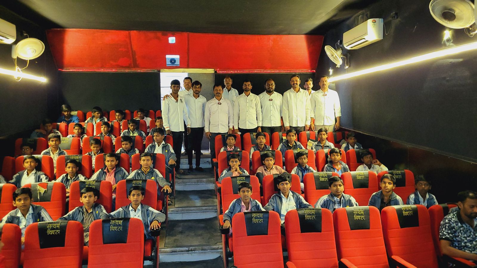 A Special Premiere Show of the Movie Chhava was organized for Orphanage ...