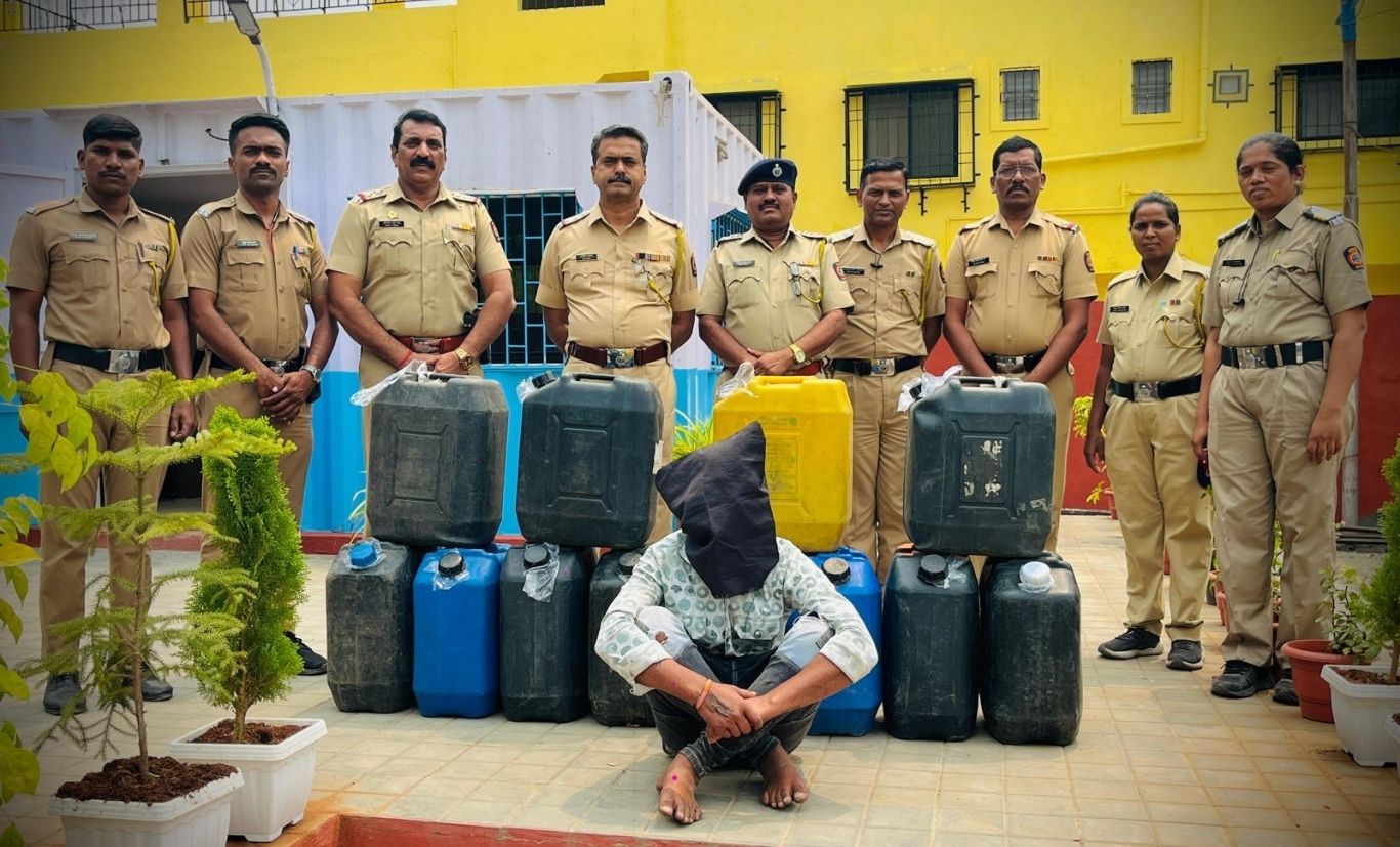 Pune News: Over 450 Litres Of Illicit Liquor Seized By Wanawadi Police ...