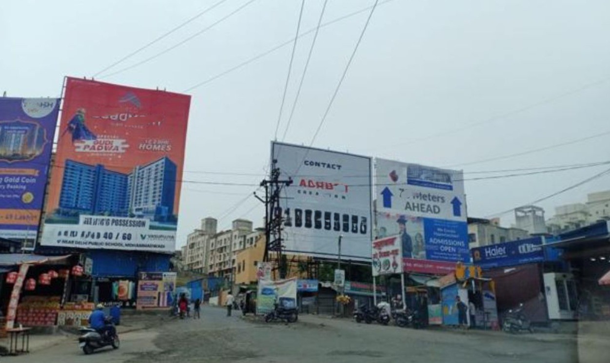 Pune Cracks Down on Hoardings: 100 Owners Issued Notices for License ...