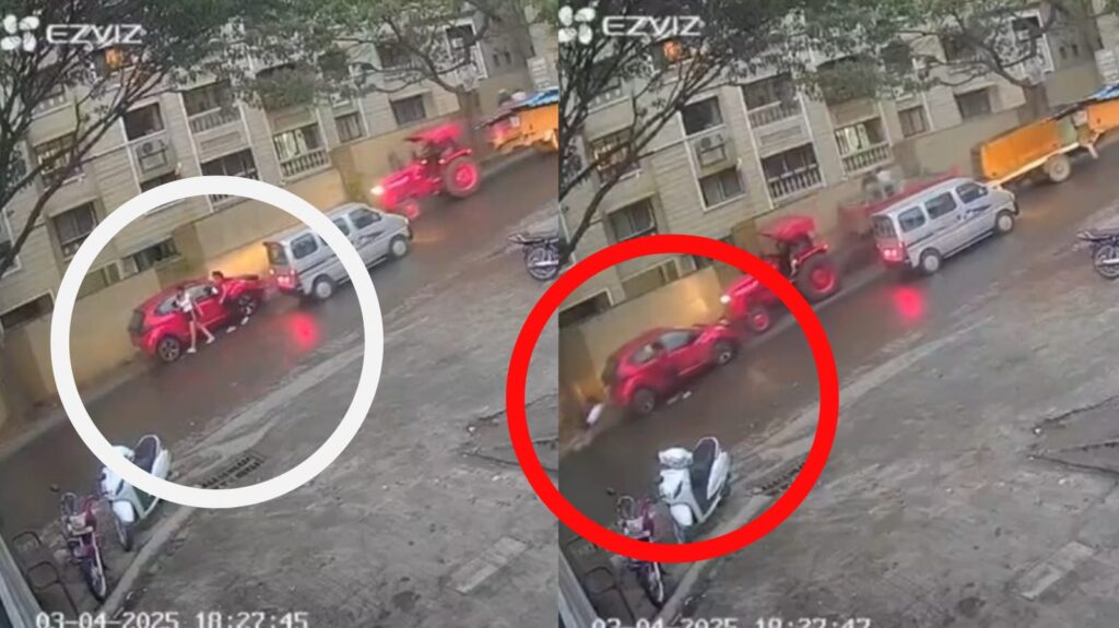 Pune: Undri Marg Safety In Question After Two Girls Narrowly Survive ...