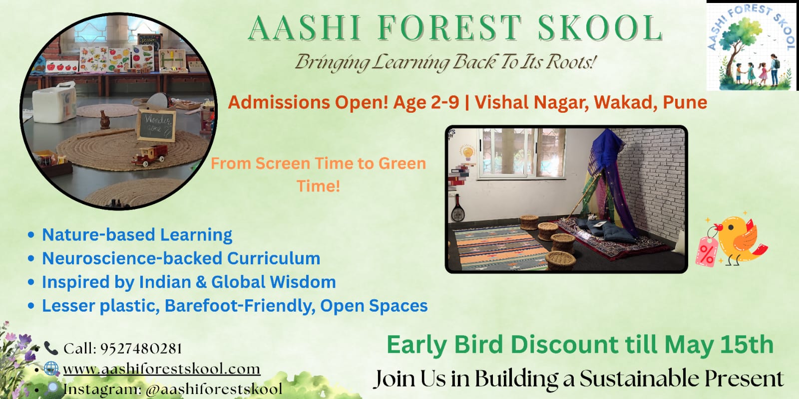 “Jungle Mein School, Dil Se Cool! Aashi Forest Skool Brings Nature, Not ...