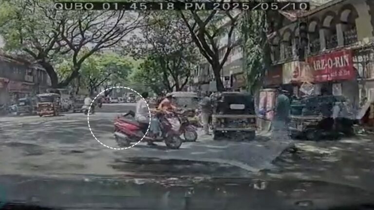 Pune: MG Road Accident Video Goes Viral: Speeding Biker Crashes Into ...