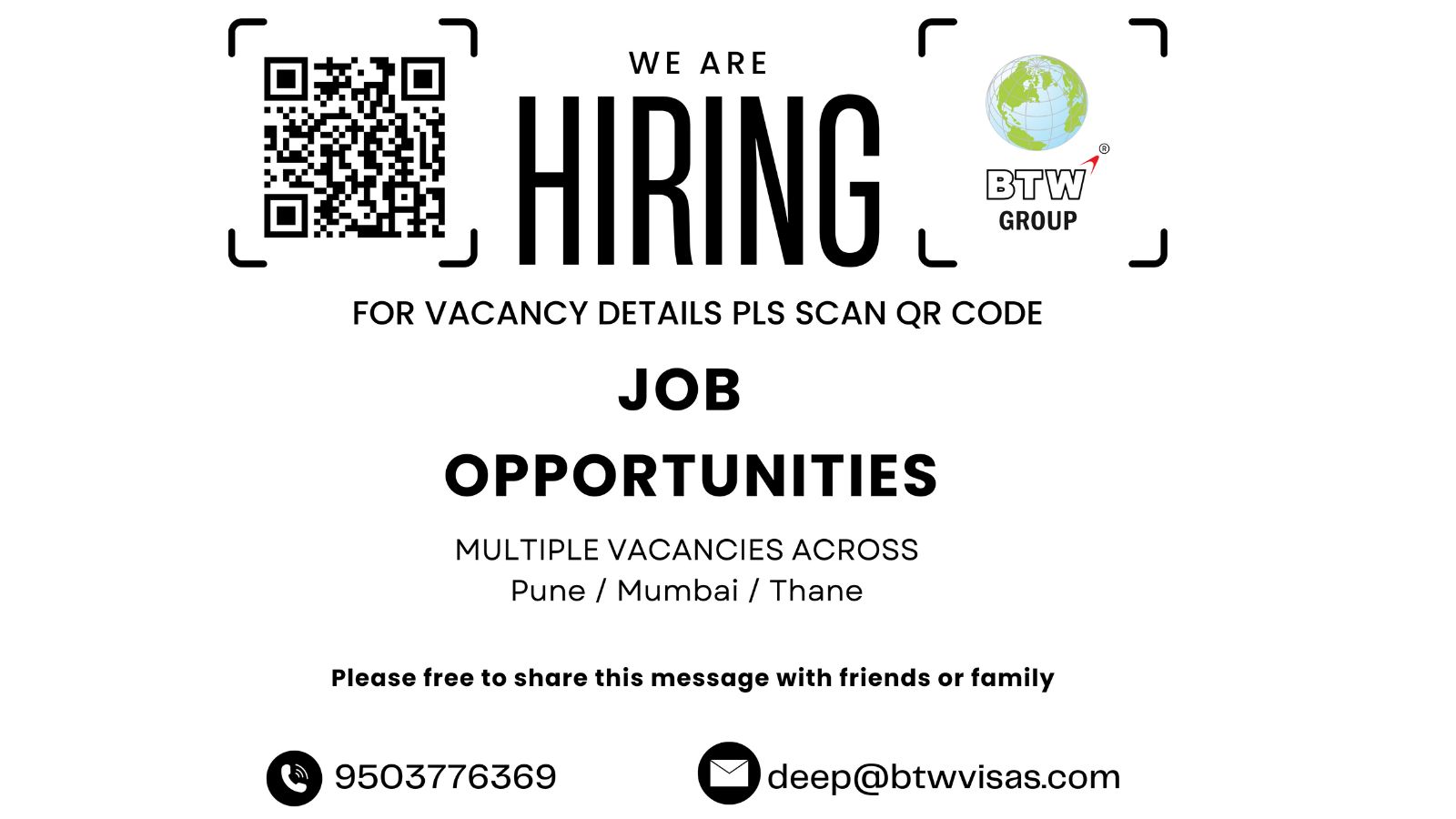 BTW Group of Companies Announces Multiple Job Openings – Apply Now ...