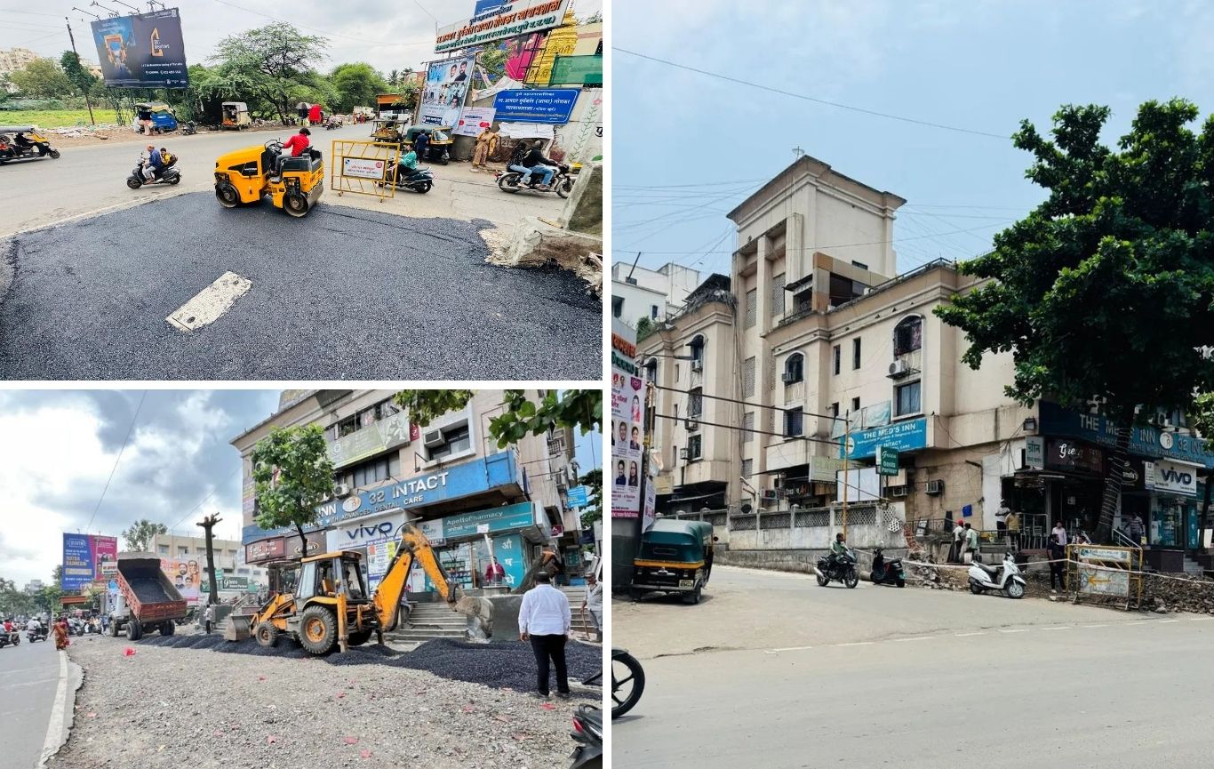 Pune: Road Widening Between Kondhwa And Shivnerinagar Completed Near ...