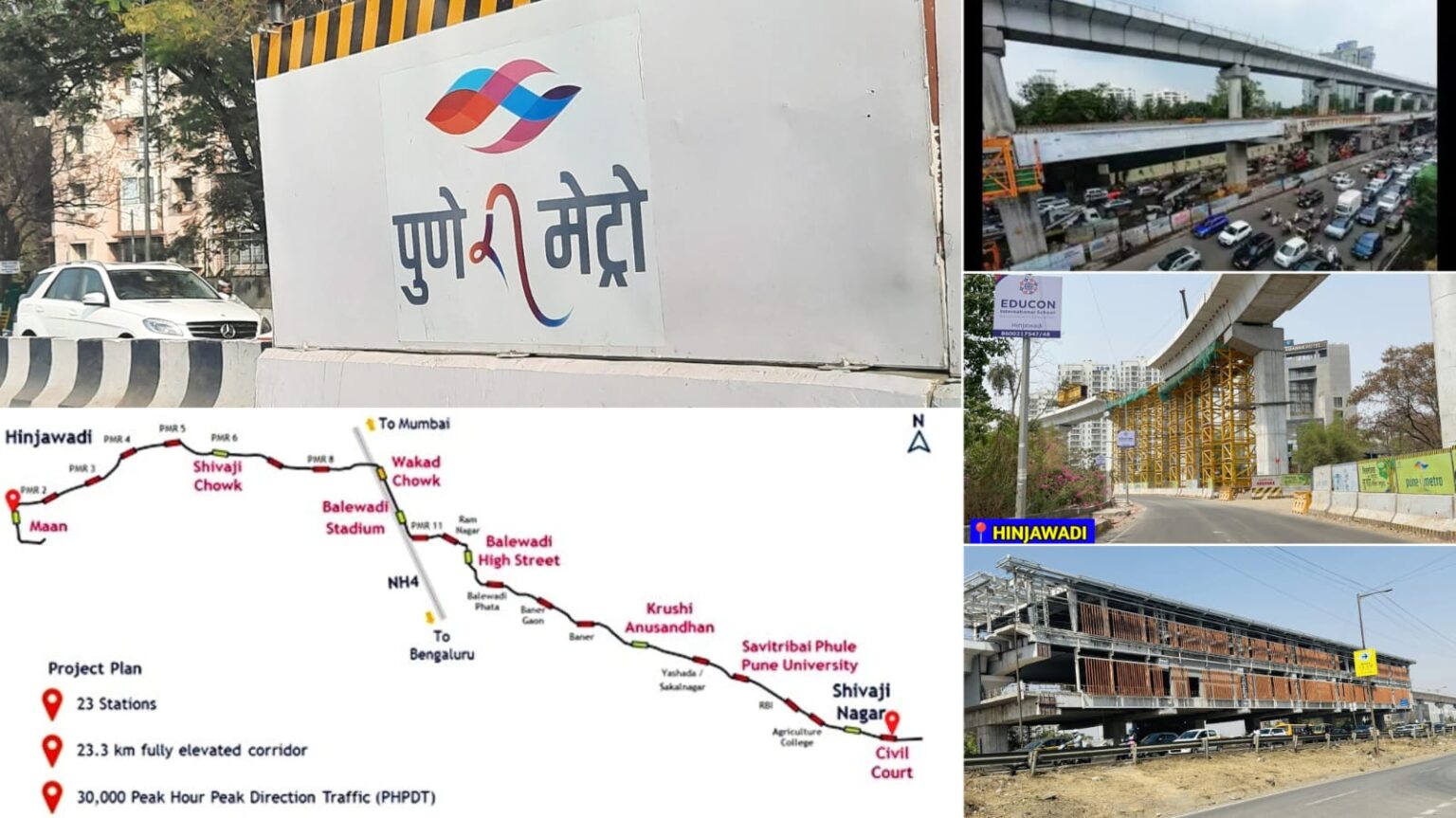 Hinjawadi-Shivajinagar Pune Metro Line 3 Deadline Postponed Again Amid ...