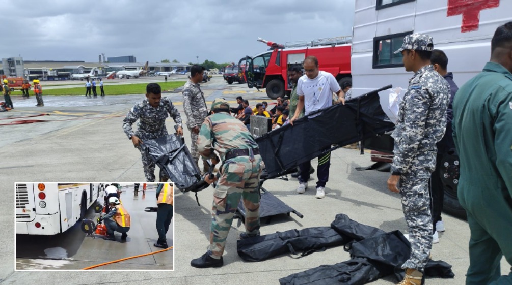 Mock Fire Alert at Pune Airport: Emergency Response Tested in ‘Smoke in ...