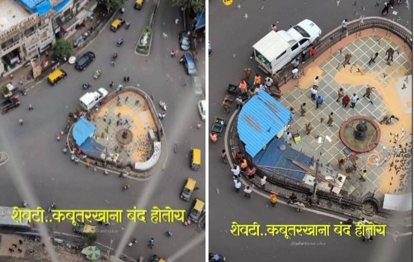 Mumbai’s Iconic Dadar Kabutarkhana Shut Down, Last Video Goes Viral ...