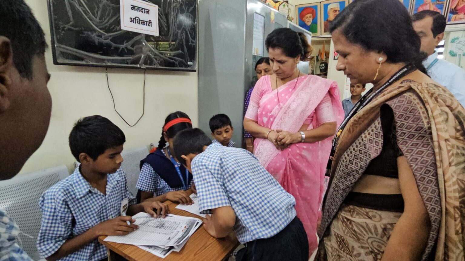 Pune: Bhosari School’s Digital Polls Teach Students Constitution, Civic ...