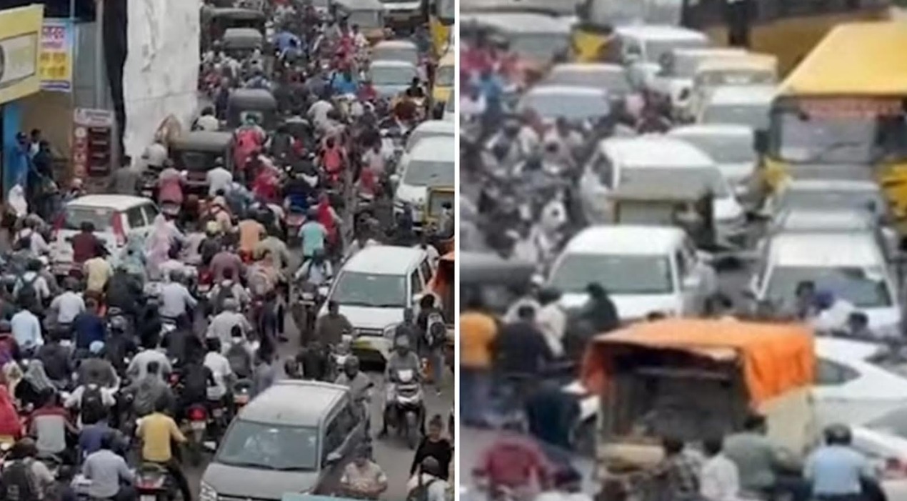 Pune Traffic Jam Woes: Major Congestion Grips Key Routes, Citizens Left ...