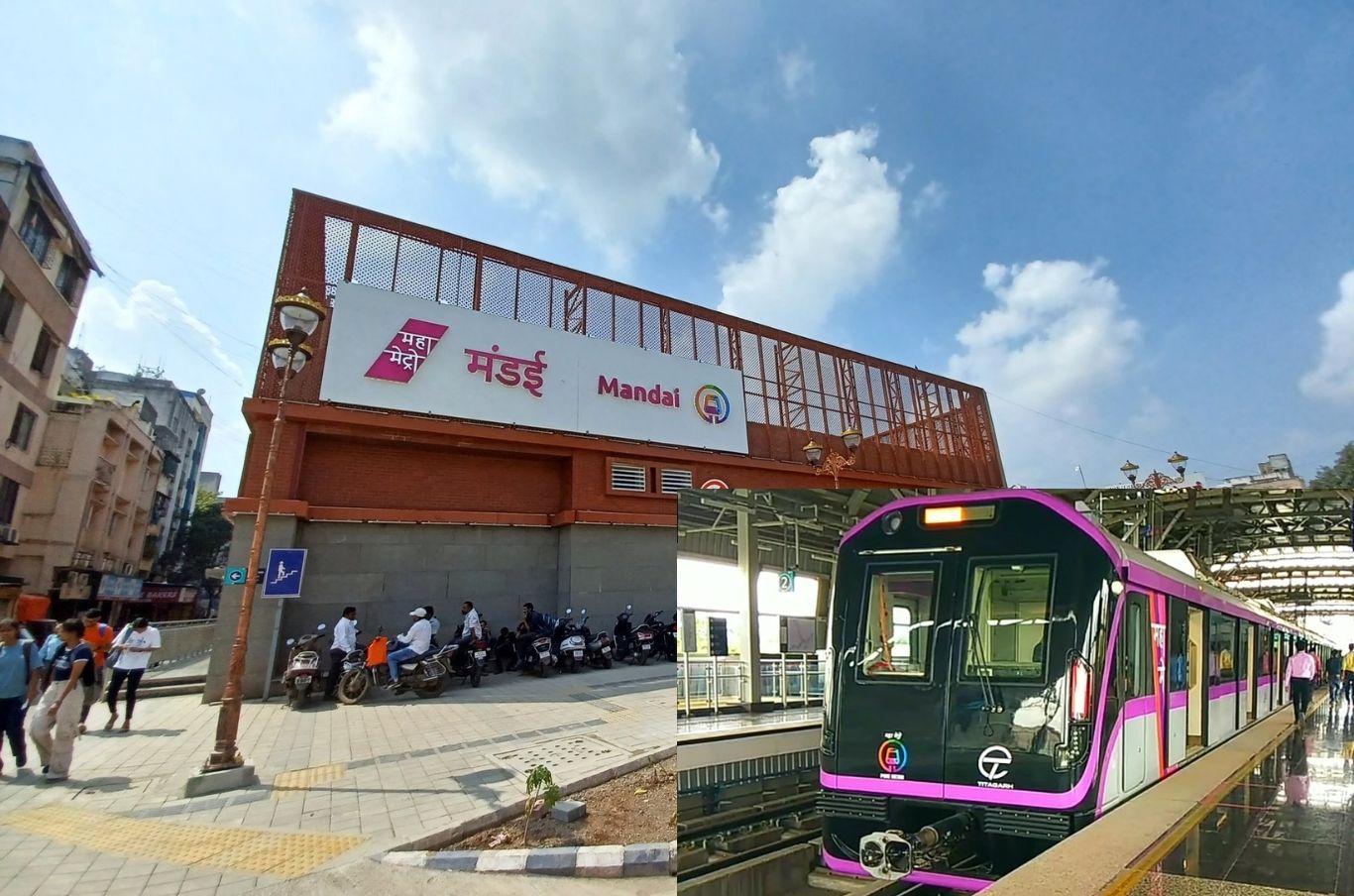 Pune: Mandai Metro Station Revises Entry-Exit Routes For Ganeshotsav ...