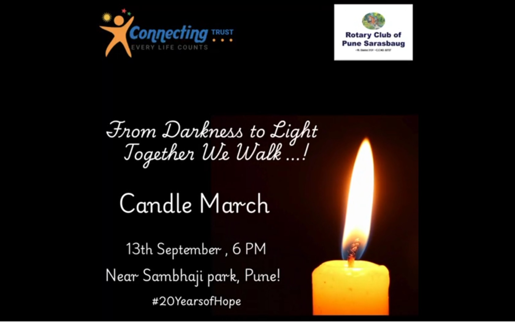 Candle March In Pune On Sept 13 To Mark World Suicide Prevention Day ...
