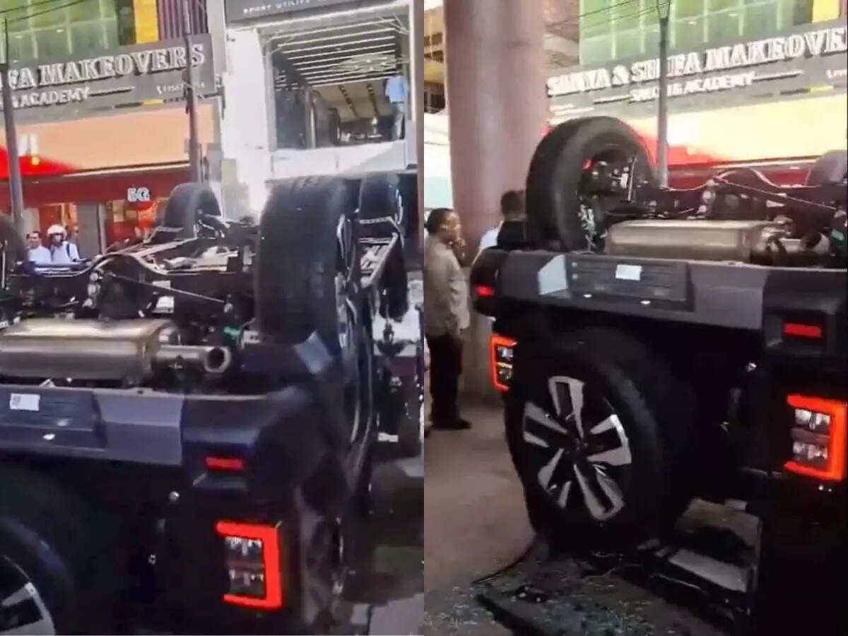 ‘I Am Alive, Unhurt’: Woman Who Crashed New Thar From Mahindra Showroom ...