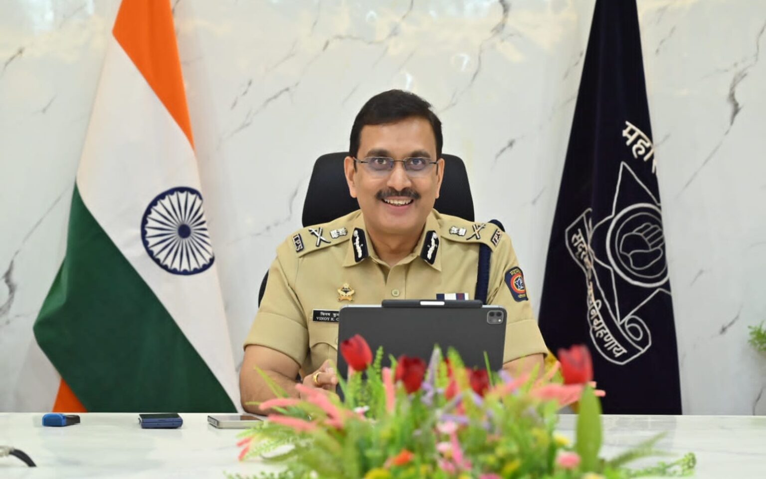 Pimpri-Chinchwad Police Chief Vinoy Kumar Choubey Shares Cyber Safety ...