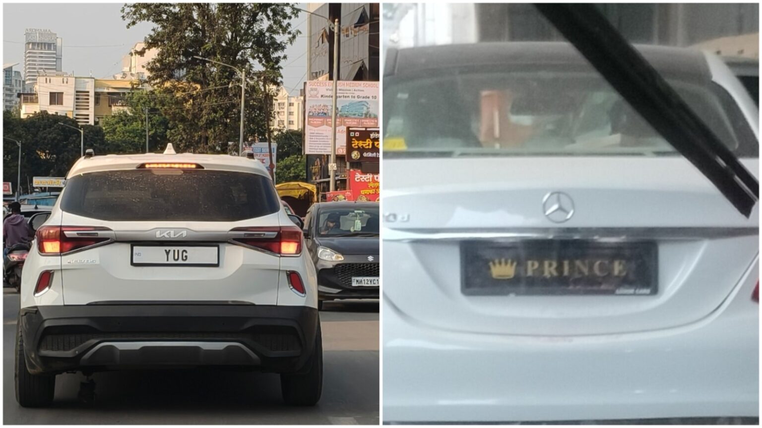 Fancy Plates Stir Public Outrage in Pune as Cars Flaunt ‘Prince’ and ...