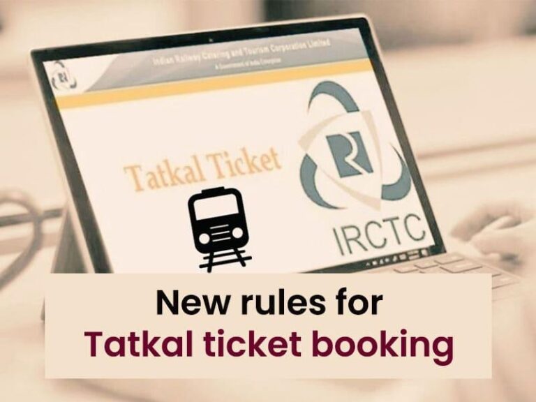 Tatkal Booking New Rule: OTP Now Mandatory For Tatkal Tickets; Check ...