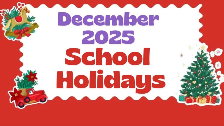 December 2025 School Holidays: Christmas Break, Winter Vacation Dates ...