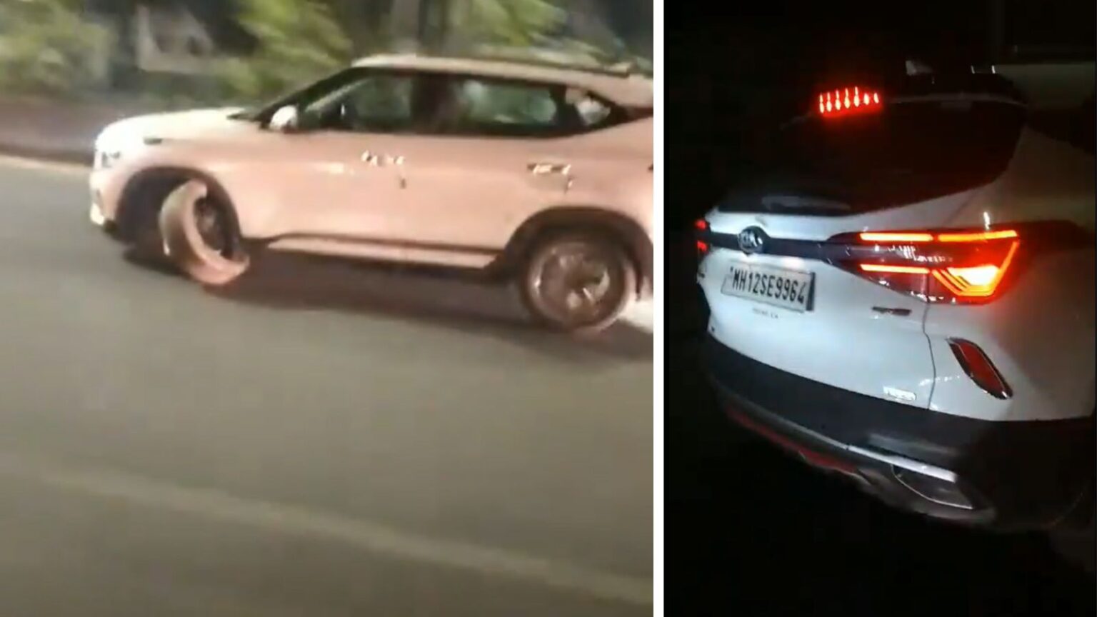 Drunk Driver Speeds Through Pune Camp On Three Wheels, Video Sparks ...