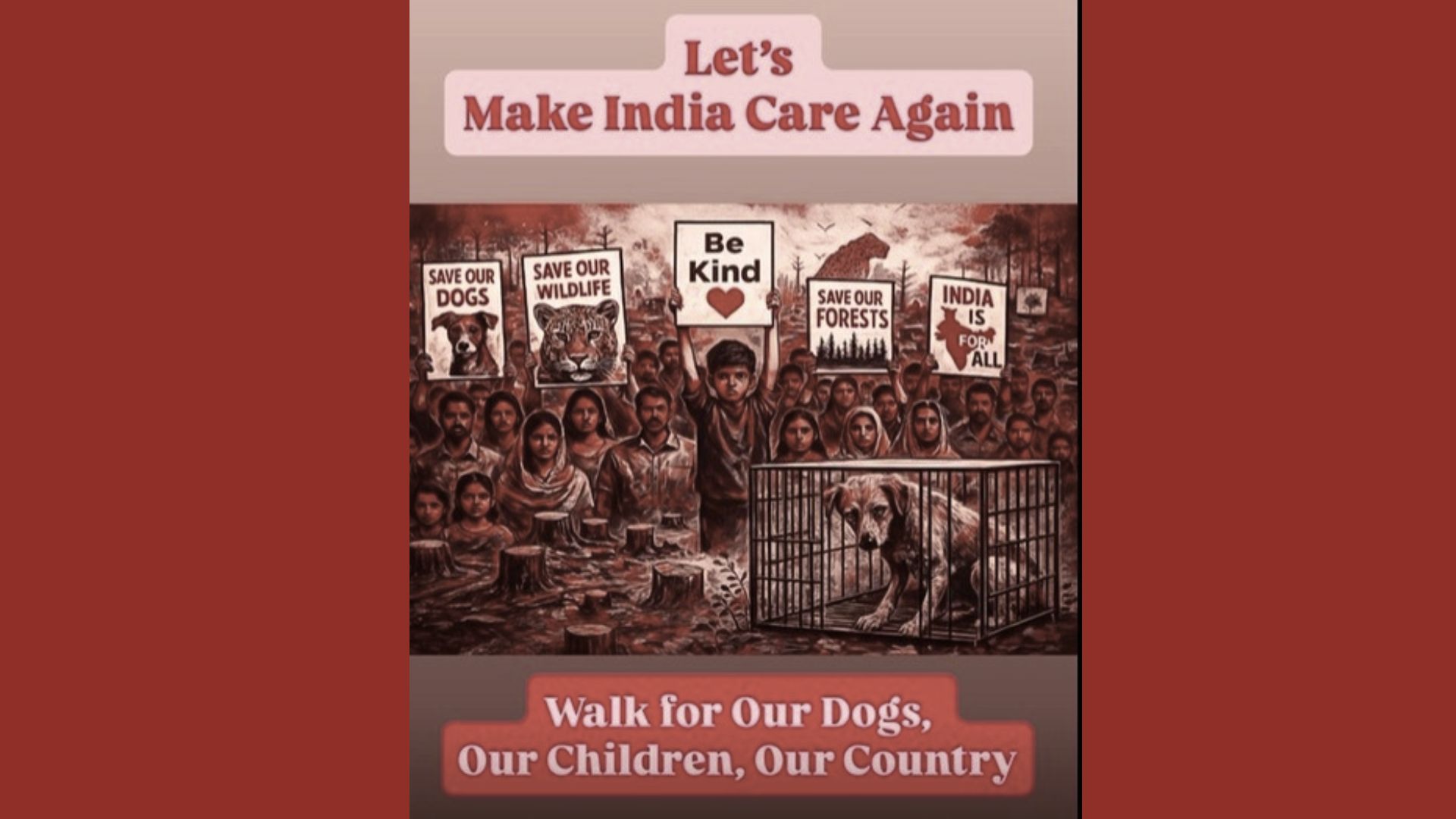 Pune Residents Unite In “Make India Care Again” Walk On December 6 ...