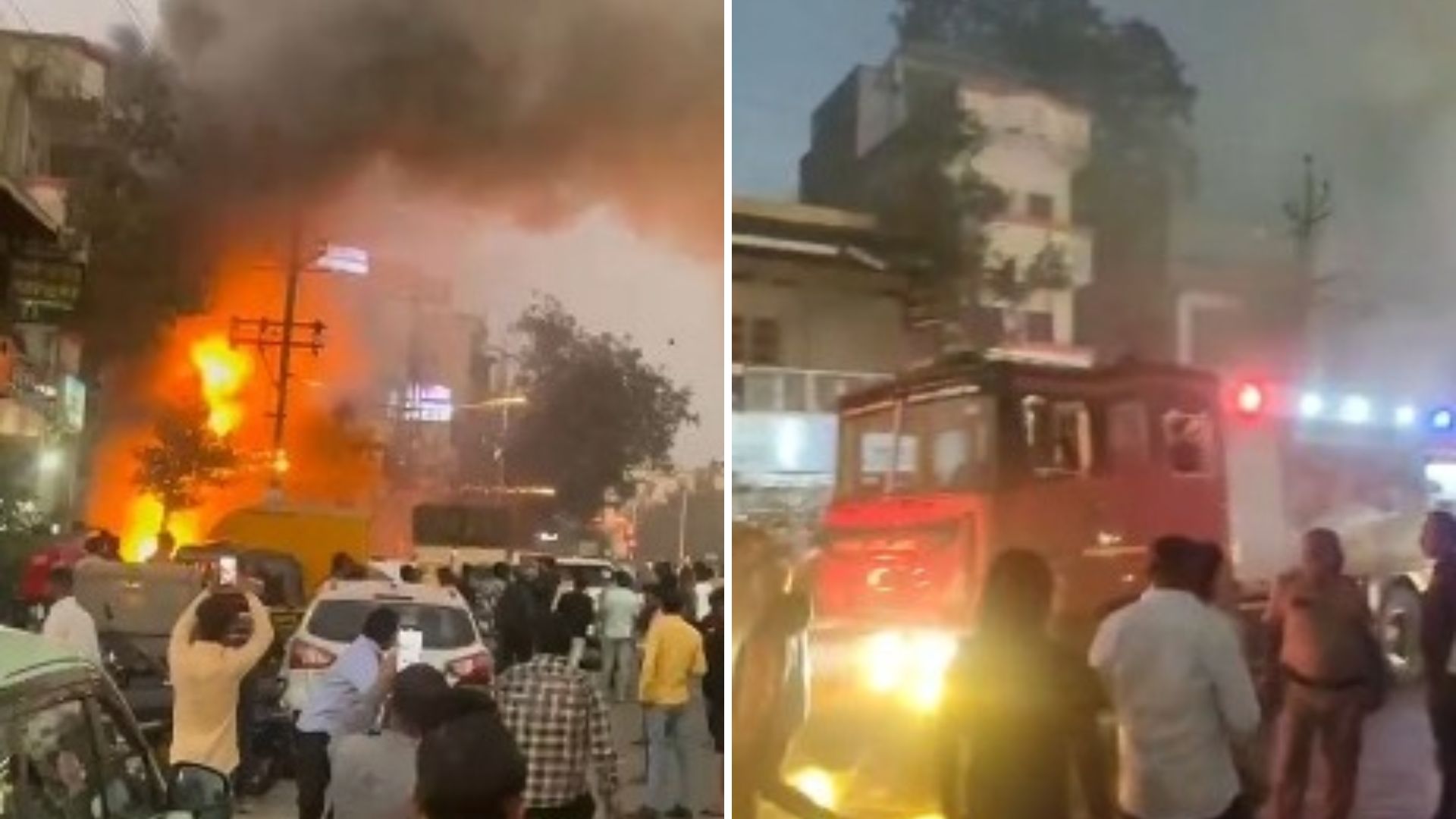Pune: Fire Breaks Out At Firecracker Shop in PCMC’s Kalewadi, Hospital ...