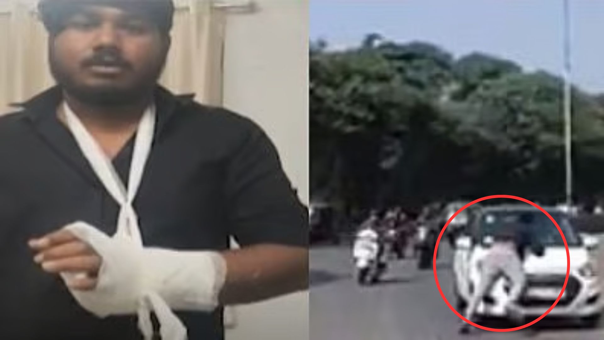 Pune: Man Seriously Injured After Being Dragged On Car Bonnet For 2 km ...