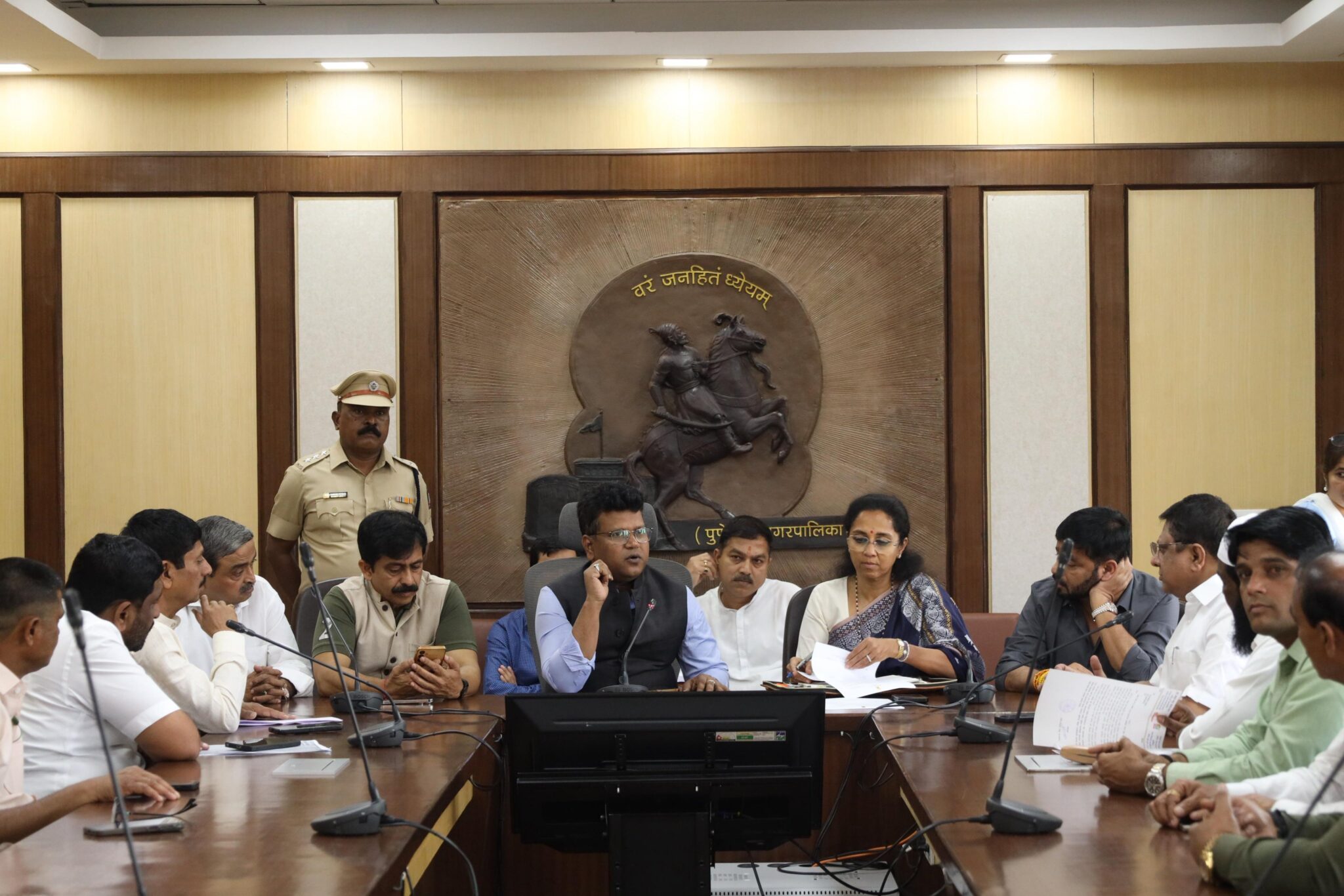 Pune: MP Supriya Sule Leads Joint NCP Team To PMC Over Local Civic ...