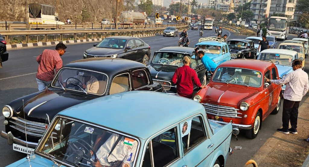 Vintage Fiat Cars Drive from Pune to Mahabaleshwar in Nostalgic Rally ...